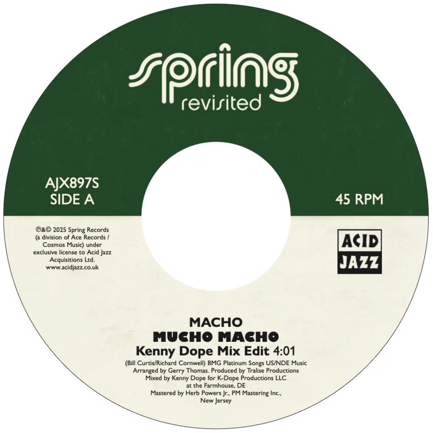 Macho / Millie Jackson - Spring Revisited vs. Kenny Dope: The 45 Remix ...